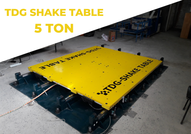 TDG-SHAKETABLE 5 TON | TDG